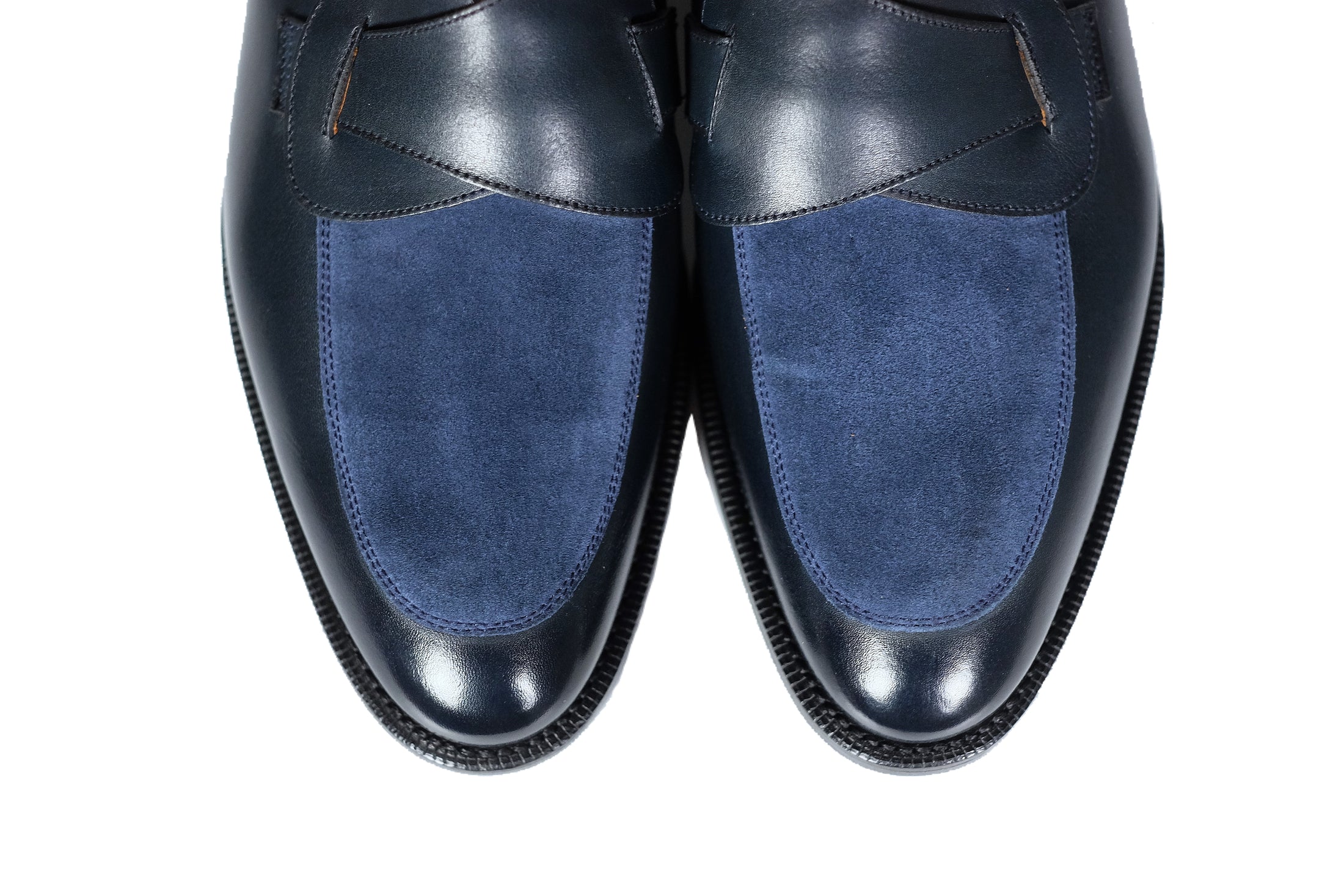 Meridian - Midnight Calf / Navy Suede | J.FitzPatrick Footwear