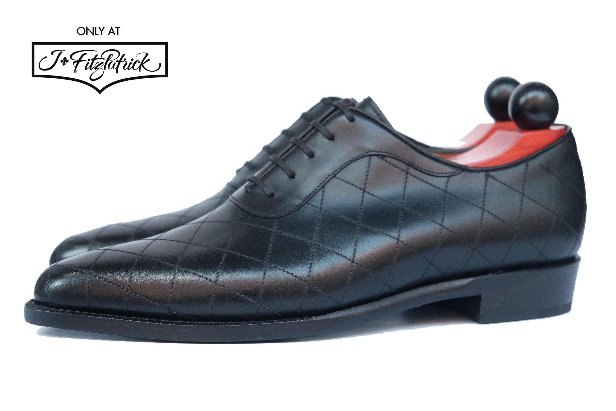 Spokane - Quilted Black Calf | J.FitzPatrick Footwear
